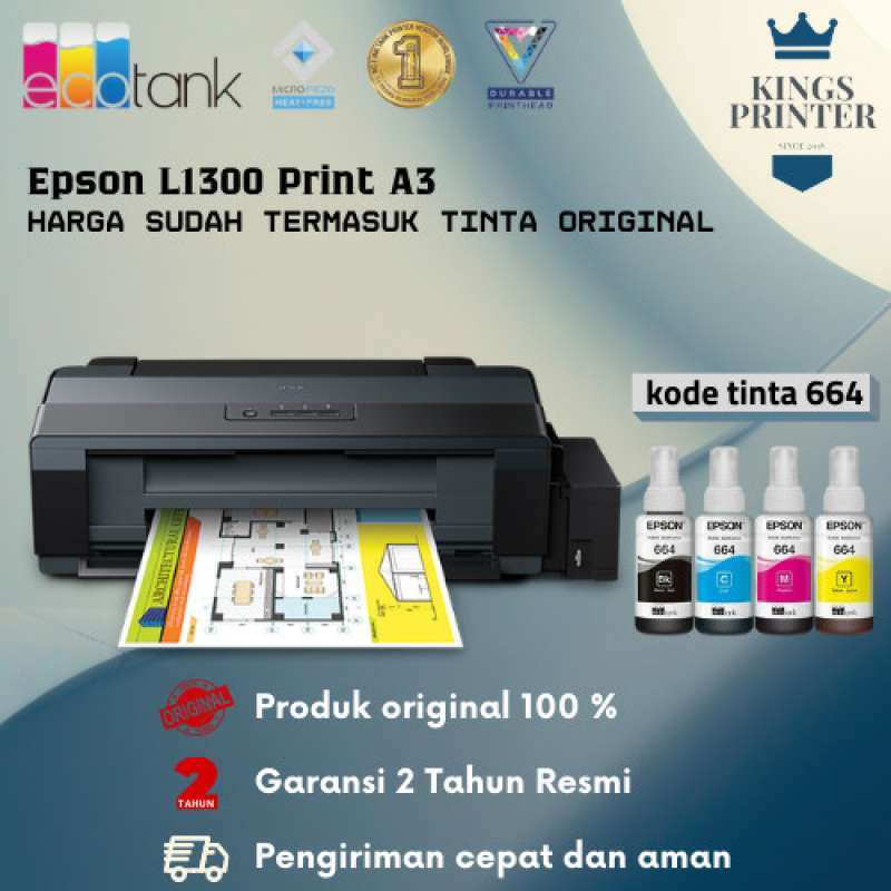 Promo EPSON L1300 Diskon 23% di Seller Amartha Store - Kalibata, Kota ...