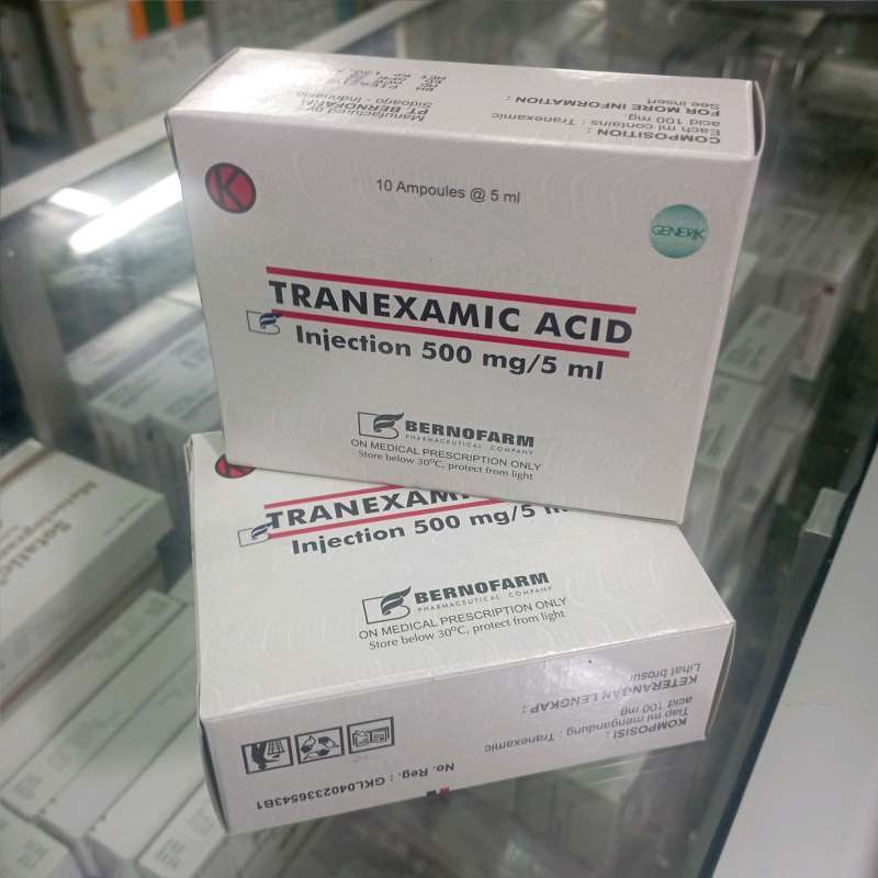 Tranexamic Acid 500 Mg Injeksi Per Box Lengkap Harga Terbaru Juni 2024 ...