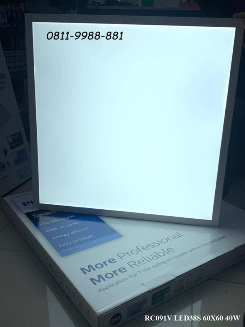 Promo LEDPanel RC091V LED36S PSU 40W W60L60G2 MR PVC GYPSUM Diskon 23% ...