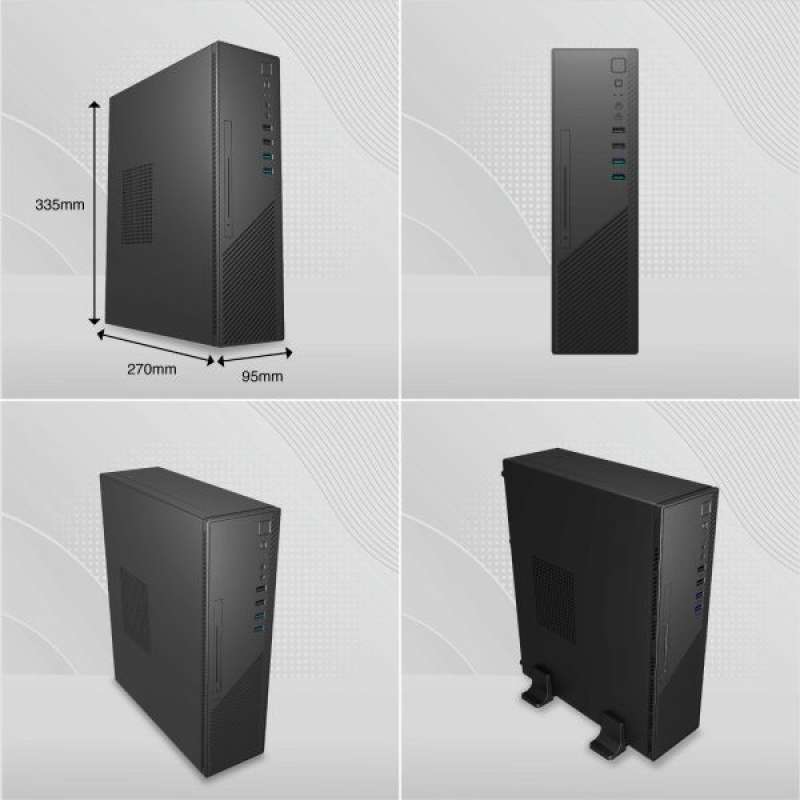 Jual Mini Casing Enlight En-125 Include 300watt M-atx Usb3.0 Enlight ...