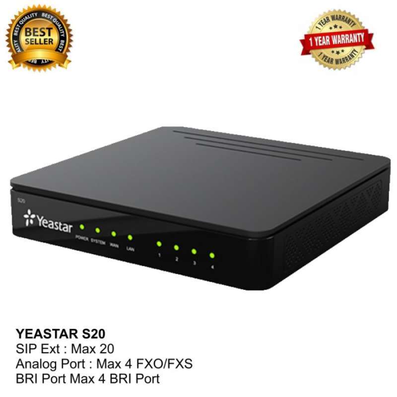 Promo Ip Pbx Yeastar S20 Diskon 23% Di Seller Hunter Shop - Tegal Alur ...