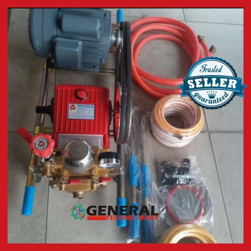 Promo Power Sprayer Sanchin 20 Mesin Cuci Steam Mobil Motor Listrik 1hp ...