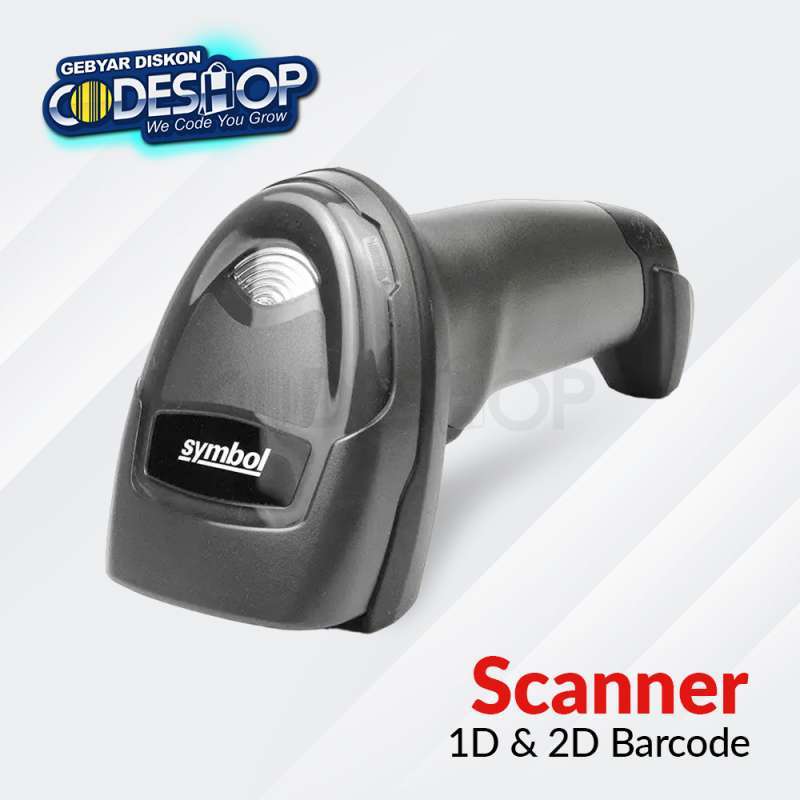 Jual Zebra Symbol DS4308 Scanner Barcode 1D 2D Imager Handheld Auto ...