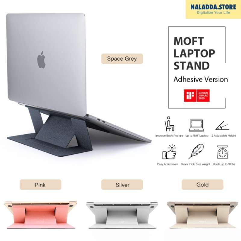 Promo MOFT Laptop Stand |Adhesive Version Diskon 23% di Seller Alice ...