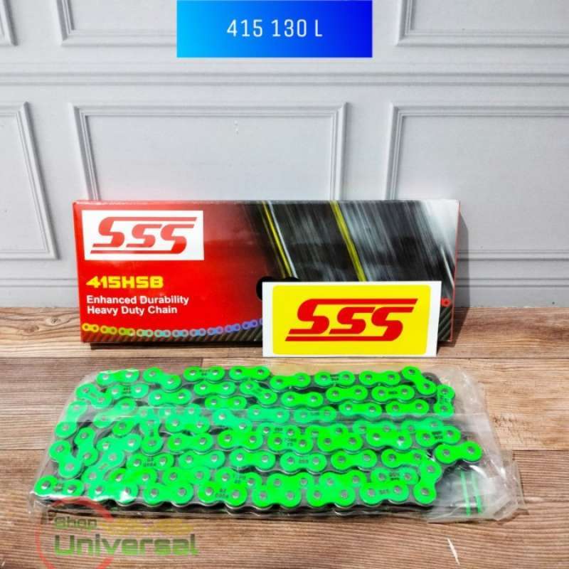 Jual RANTAI MOTOR SSS 415 TIPIS HSB PANJANG 130 L ORIGINAL SSS VIXION NINJA di Seller Terpercaya ...