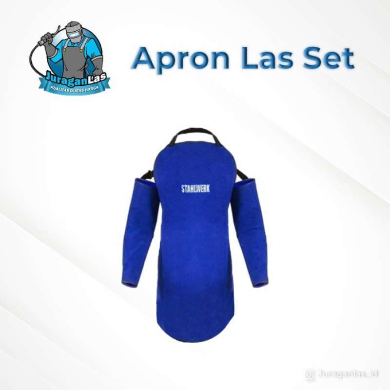 Promo Apron Las Set / Apron Kulit Set / Apron Dada + Lengan Welding ...