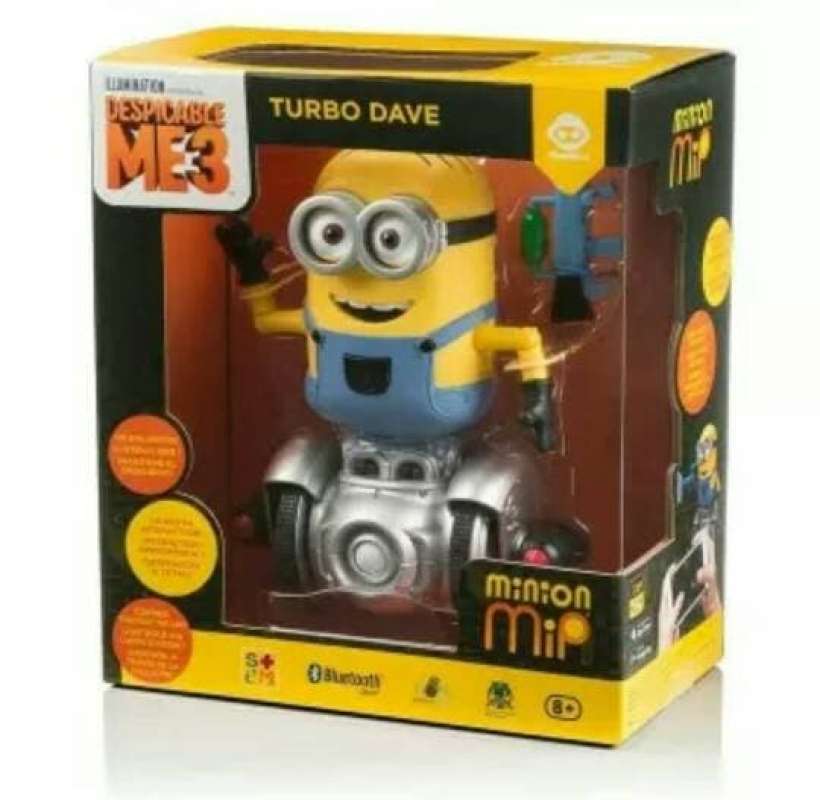 Promo Minion Mip Turbo Dave Woowee Robot Despicable Me Original Diskon ...