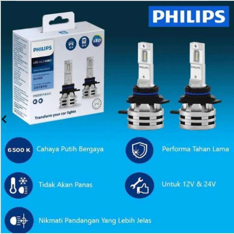 Promo bohlam led hl h11 ultinon essential g2 11362ue2x2 philips [ pc ...