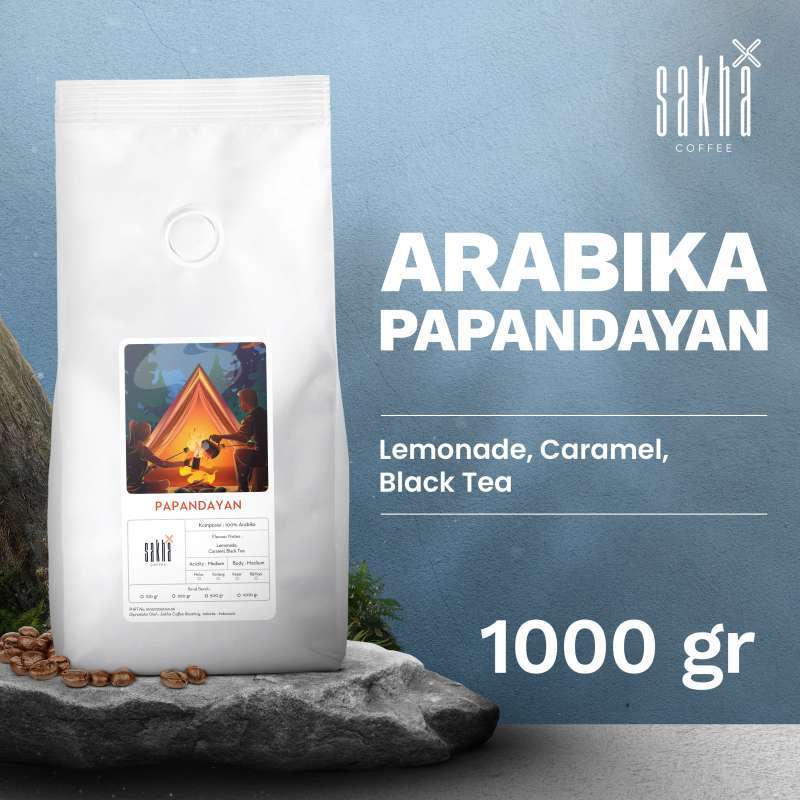 Promo Kopi Arabika Papandayan Arabica Coffee Roast Beans Sakha Roastery ...
