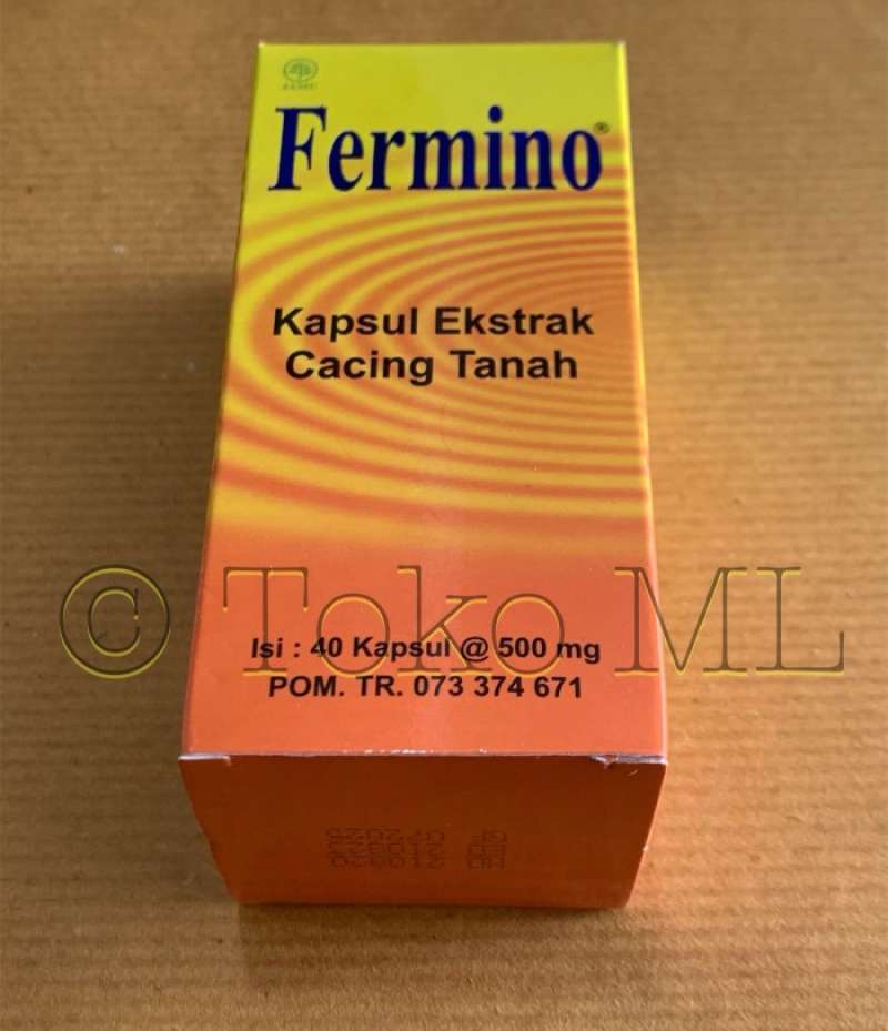 Promo Fermino 40 Kapsul Ekstrak Cacing Tanah Diskon 33% Di Seller ...