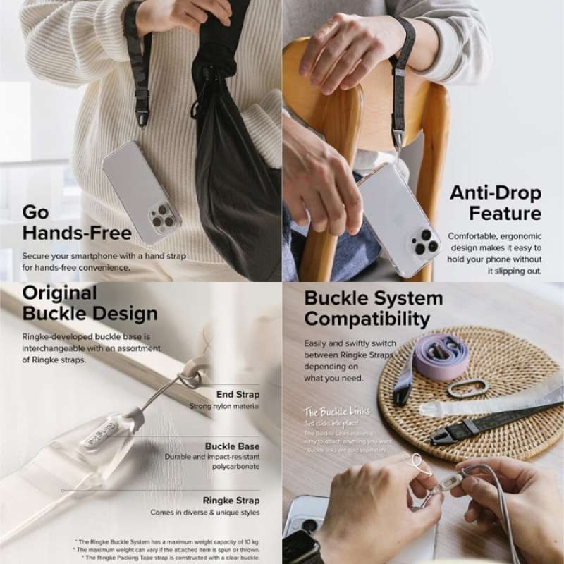 Jual Ringke Hand Strap Packing Tape Tali Hp Lanyard Gantungan Handphone ...