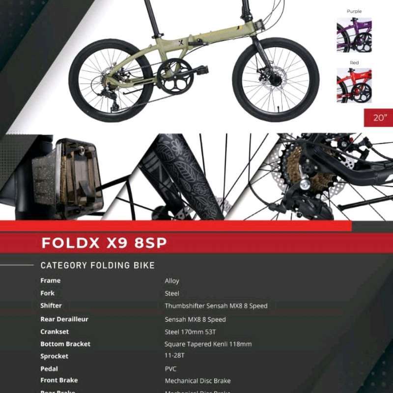 Jual Sepeda Lipat Element Foldx X9 Di Seller Hanz Bike - Pulisen, Kab. Boyolali | Blibli