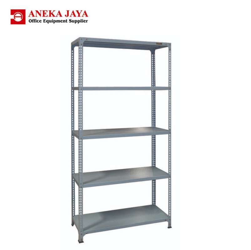 Promo Rak Gudang Besi 5 Tingkat | Rak Besi Siku Diskon 33% di Seller ...