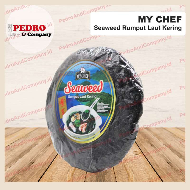 Jual My Chef Seaweed Rumput Laut Kering 60 Gram Dried Laver China Bulat Di Seller ...