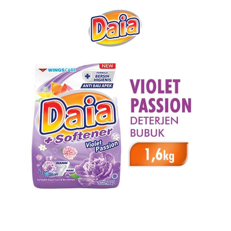 Promo Daia Softener 61024 Violet Detergent 1600 G Diskon 18% Di Seller ...