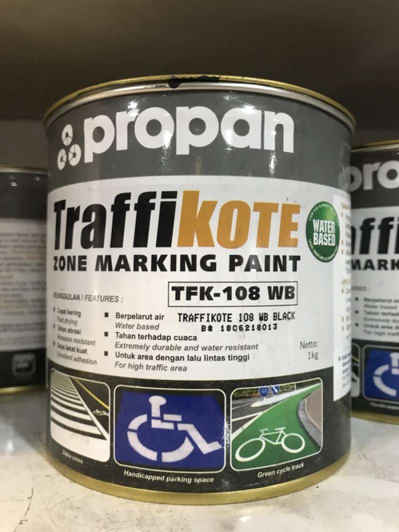 Promo Traffikote Propan - Cat Marka Jalan - 1 Kg Diskon 23% Di Seller ...