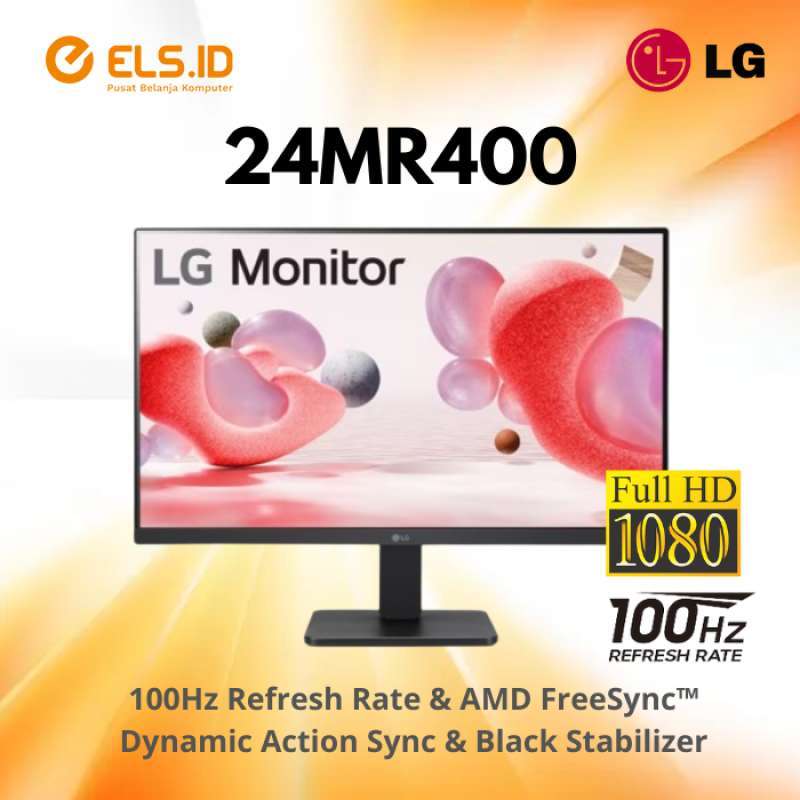 Promo LG LED Monitor 24MR400 24 FHD IPS 100Hz AMD FreeSync Diskon 7% di Seller ELS Computer ...