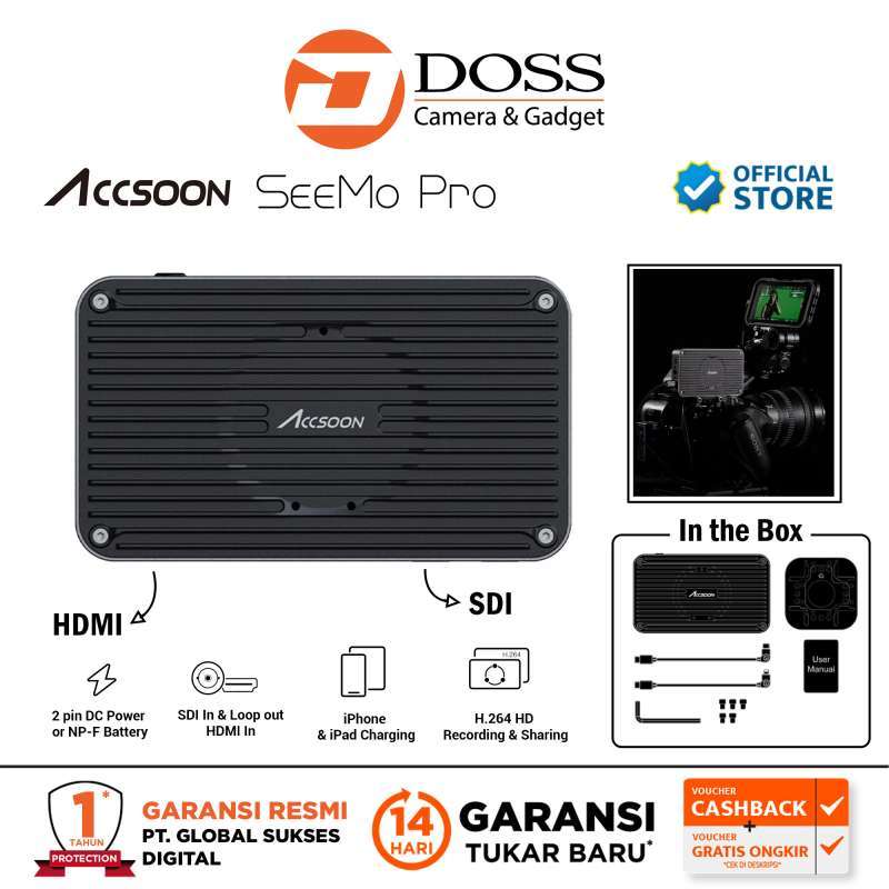 Promo Accsoon Seemo Pro Sdi/hdmi To Usb-c Video Capture Adapter iPhone iPad Diskon 17% Di Seller ...