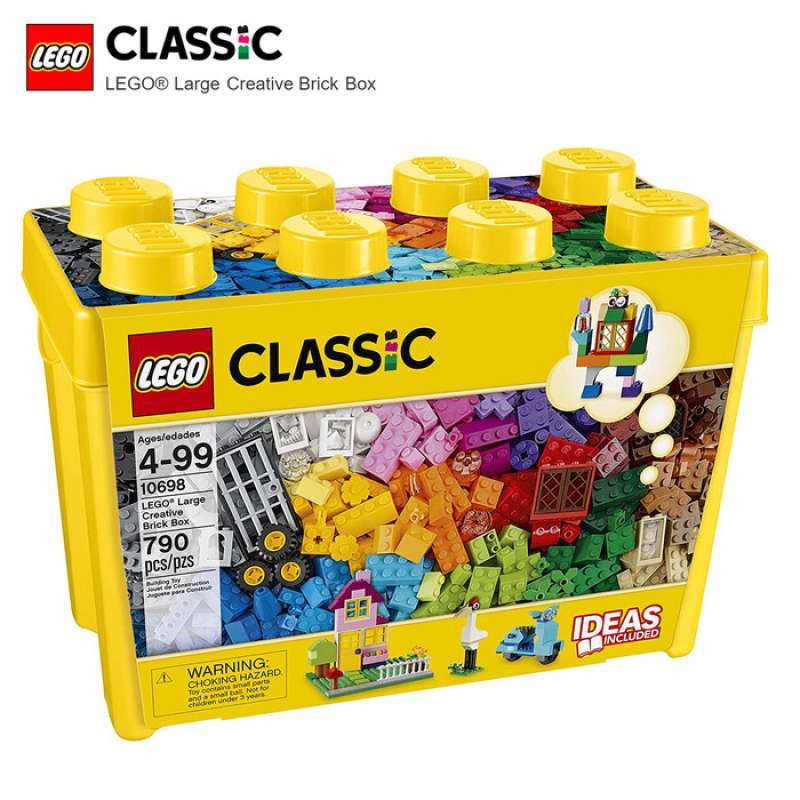 Promo LEGO 10698 CLASSIC LARGE CREATIVE BRICK BOX - LEGO BASIC UKURAN ...