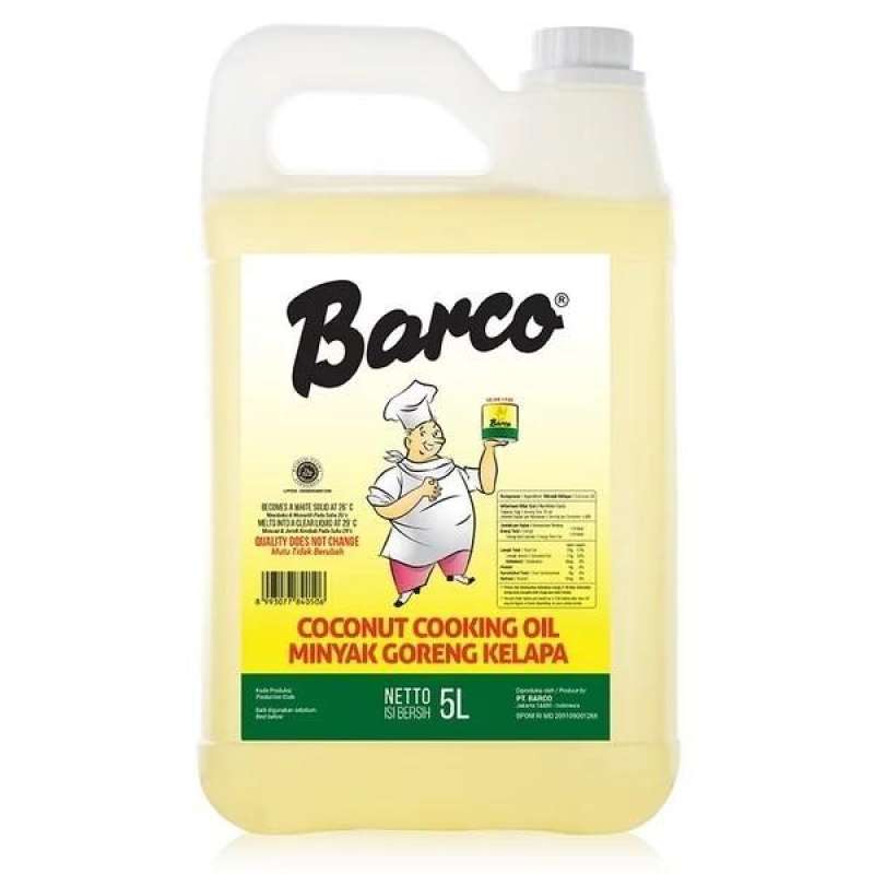 Jual Barco Minyak Goreng Kelapa Murni Coconut Cooking Oil 1 Liter Pouch ...