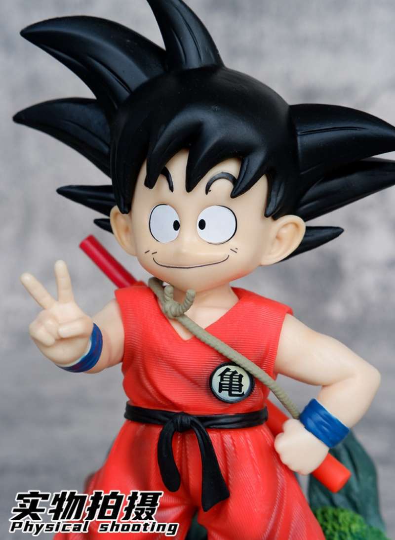 Jual Goku Childhood Training peace 19cm Dragon Ball action figure PVC D ...