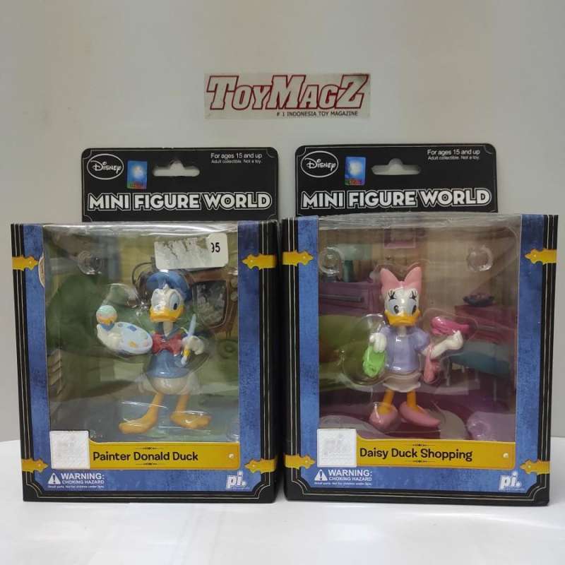 Jual Mini Figure World Disney Donald And Daisy Duck Set - Kado ...