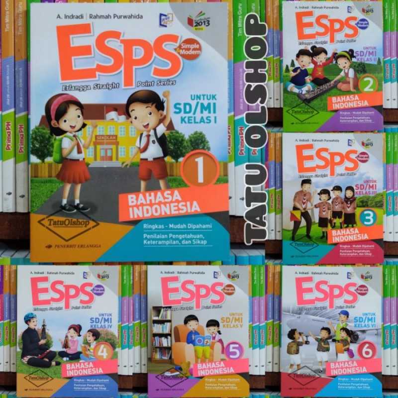 Jual Buku Esps Bahasa Indonesia SD Kelas 1 2 3 4 5 6 Kurikulum 2013 Revisi di Seller Pilihan ...