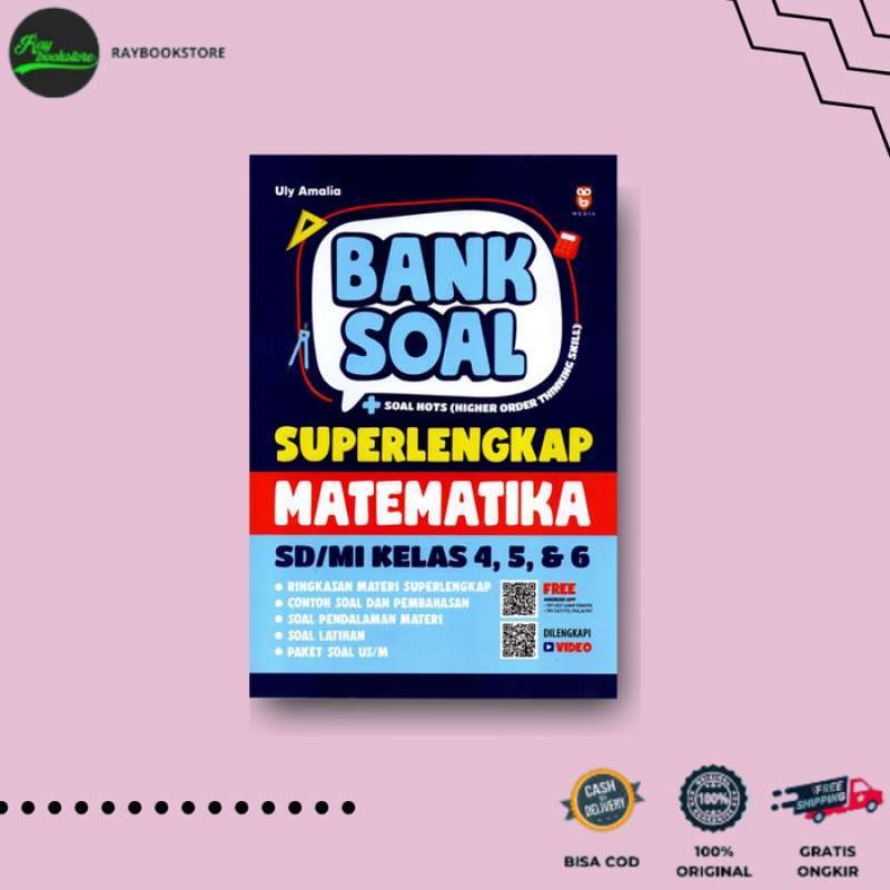 Jual Bank Soal Soal Hots Superlengkap Matematika Sd Mi Kelas 4 5