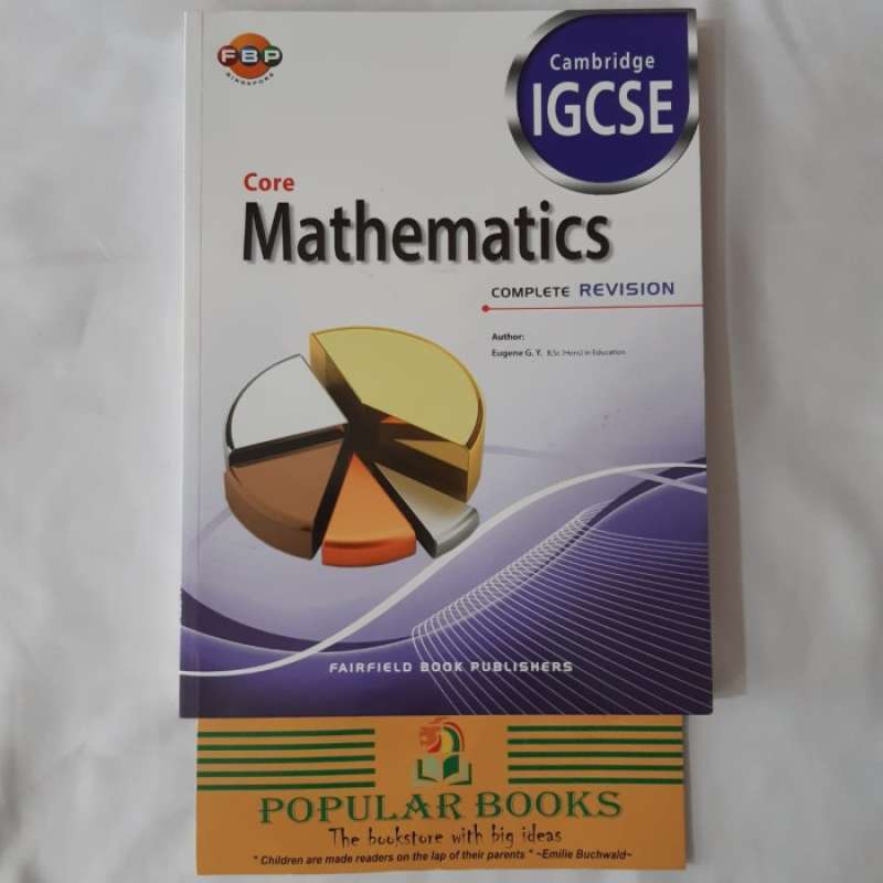 Promo Cambridge Igcse Core Mathematics Complete Revision - Fbp Diskon ...