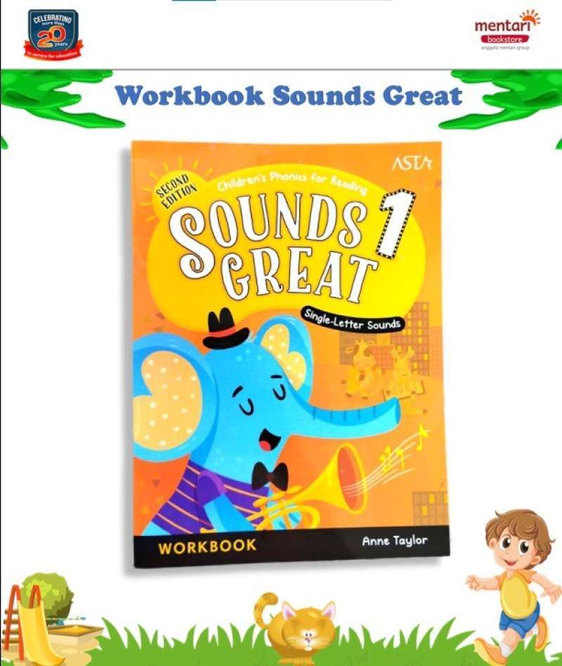 Promo Buku Sounds Great 2nd Edition untuk Belajar Phonics Anak TK ...