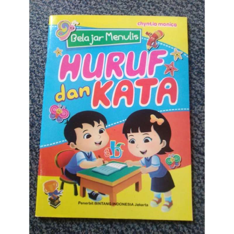 Promo Buku Paud- Belajar Menulis Huruf & Kata Diskon 23% Di Seller ...