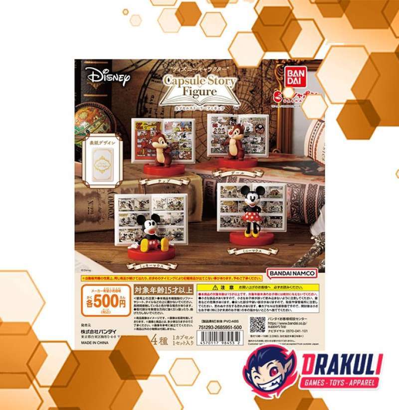 Jual Gacha Gashapon Disney Character Capsule Story Figure di Seller ...