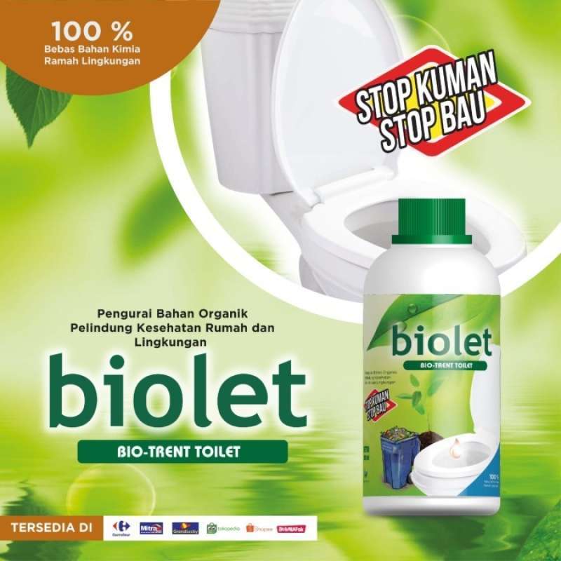 Promo Biotrent Toilet / Biolet Untuk Atasi Bau Wc Toilet Dan Mengurai ...
