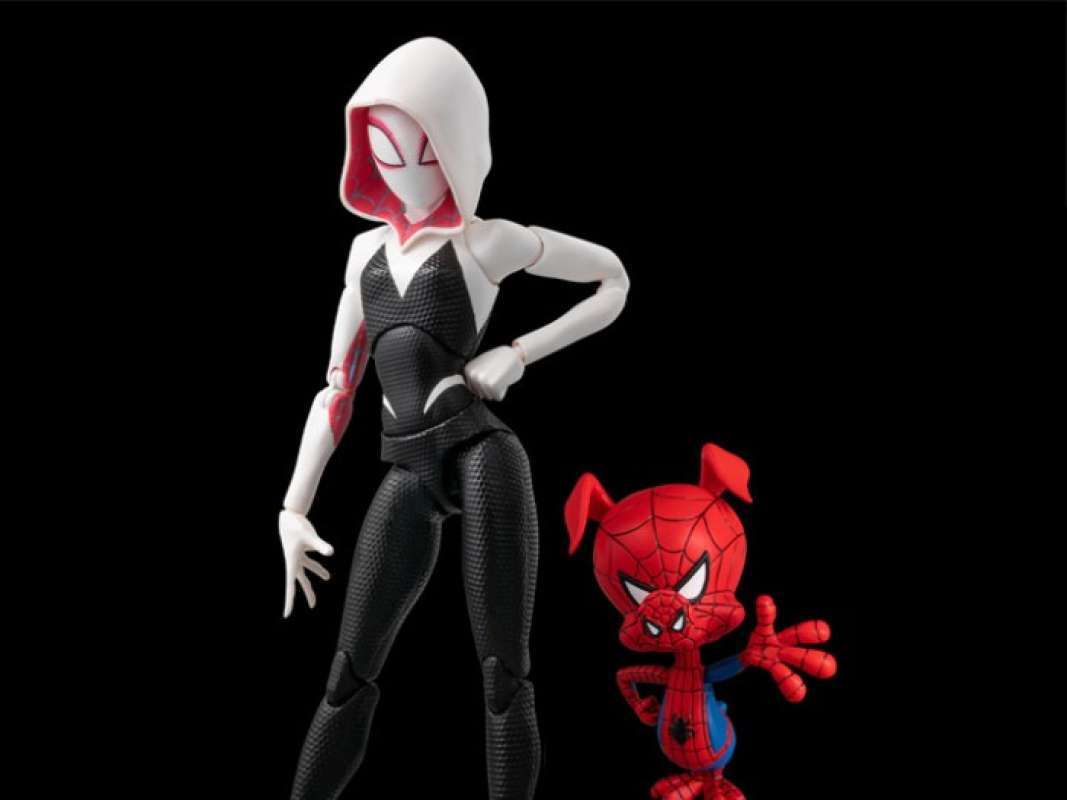 Promo Sentinel 1/12 Sv-action - Spider-gwen & Spider-ham (japan Version ...