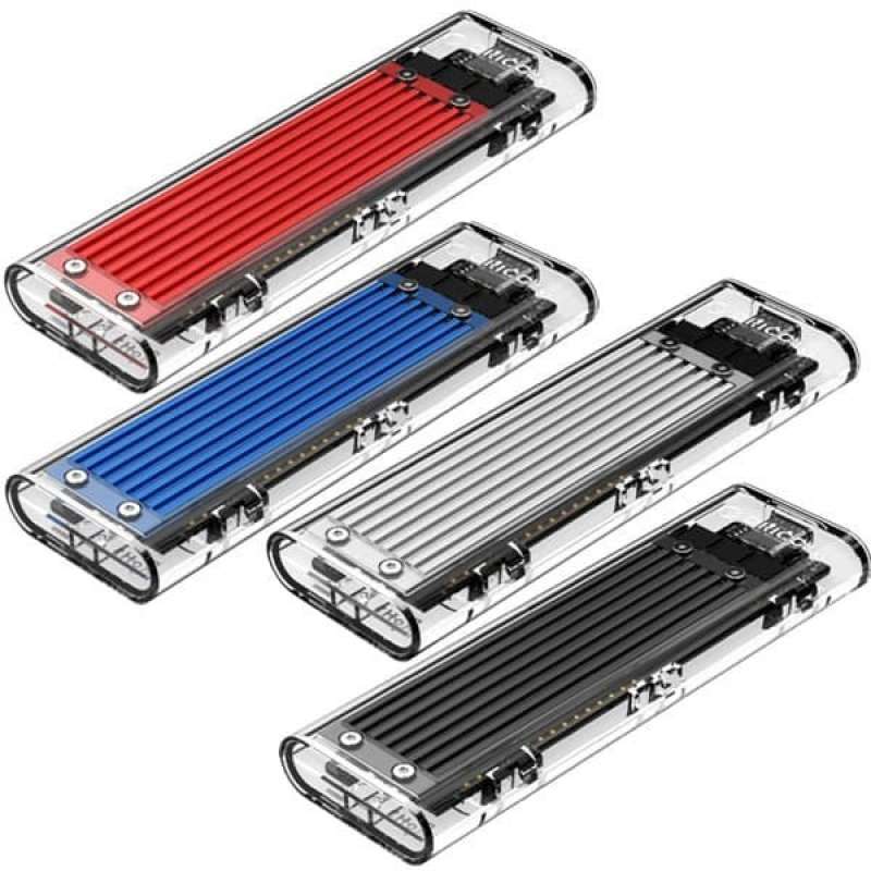 Promo Orico TCM2-C3 M2 NVMe M.2 SSD Enclosure (10Gbps) - Red Diskon 3% ...