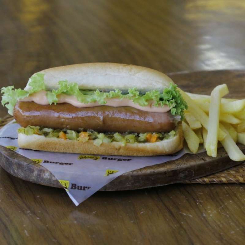 Jual Big Chicken Sausages Bernardi Horeca Pack 900gr Isi 11 Sosis ...