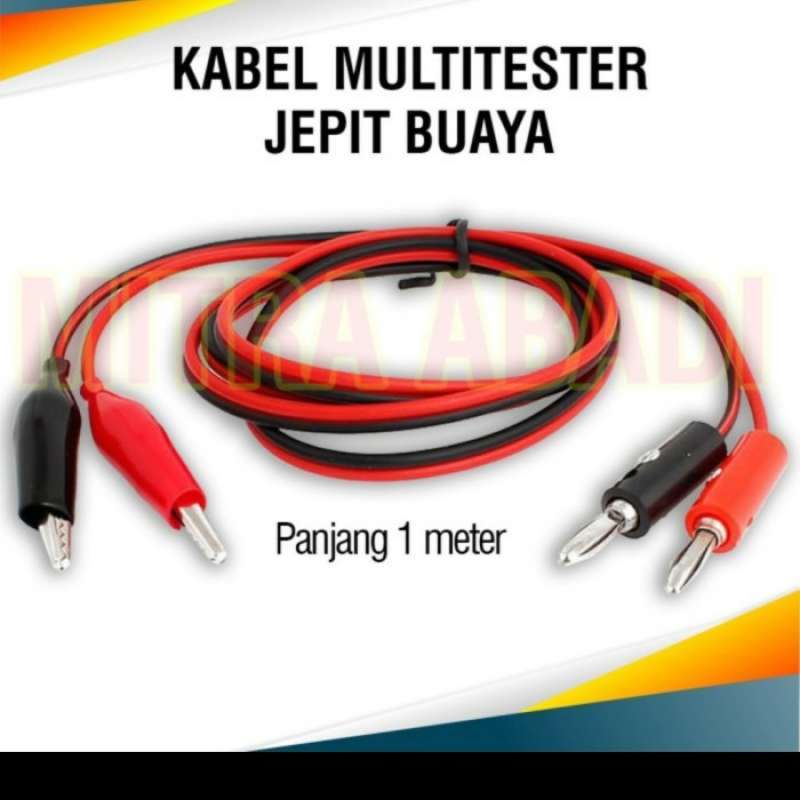 Promo Kabel Multitester Capit Buaya 1 Meter Diskon 23% Di Seller Cv ...