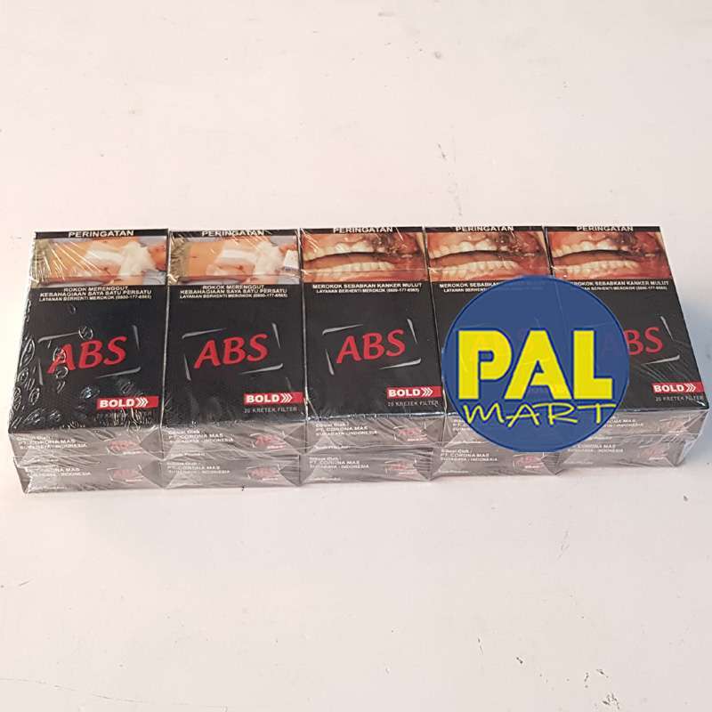 Jual Abs Bold 20 Rokok Filter [1 Slop / 10 Bungkus @ 20 Batang] Di ...
