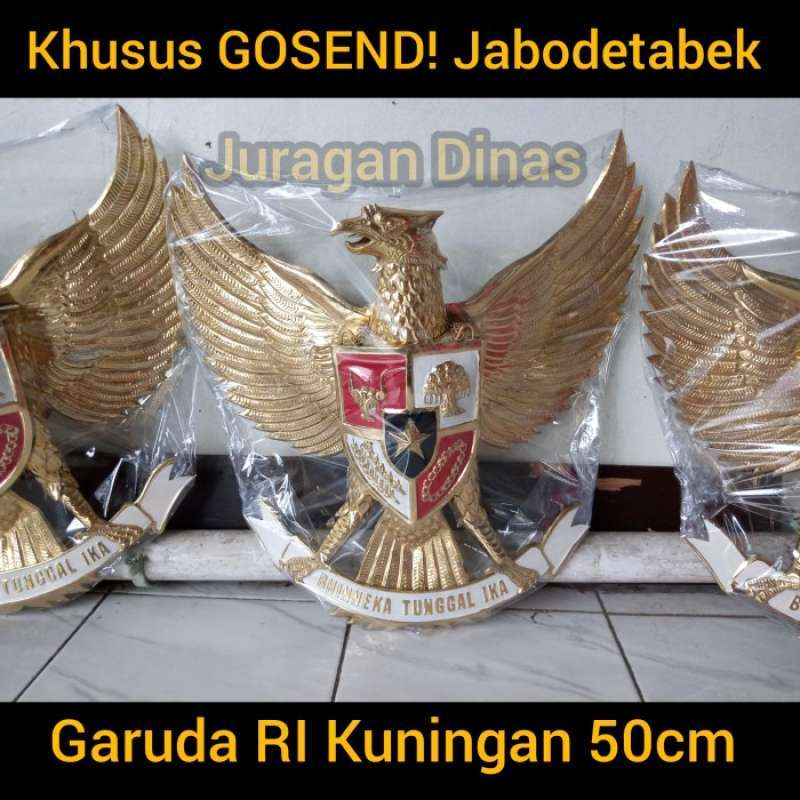 Promo Lambang Patung Garuda Ri Kuningan Asli Diskon 23% Di Seller Minky ...