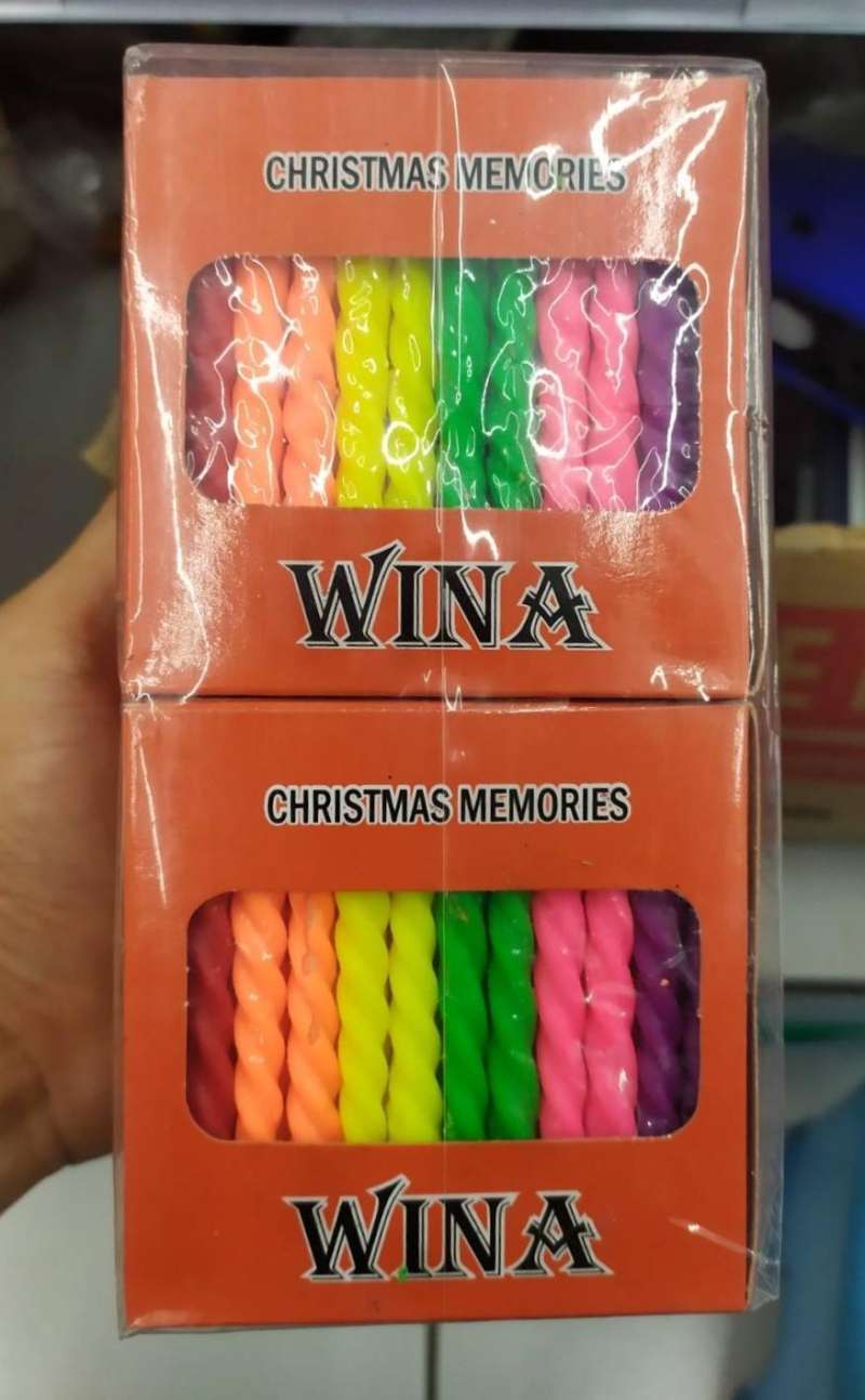 Jual Lilin Ulang Tahun Spiral / Ulir Wina Isi 24 Di Seller Goshen Shop ...