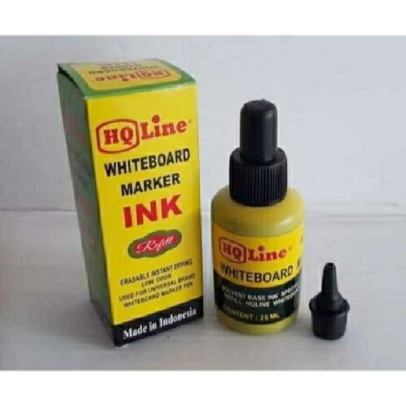 Jual Refil / Isi Tinta Spidol Whiteboard Hq Line 25 Ml Di Seller Goshen ...