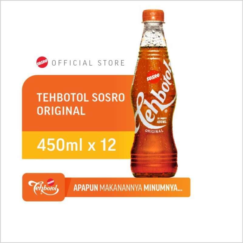Jual Teh Botol Sosro Pet Original 450ml [1 Dus 12 Pcs] Di Seller Eks Snacks - Jelambar Baru ...