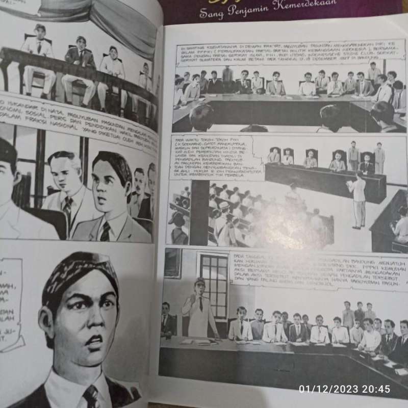 Jual komik indonesia karya Mansyur daman hitam putih tema tokoh pejuang ...