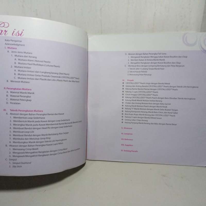 Jual mengenal lebih jauh tentang mutiara serta teknik perangkaian 68 ...
