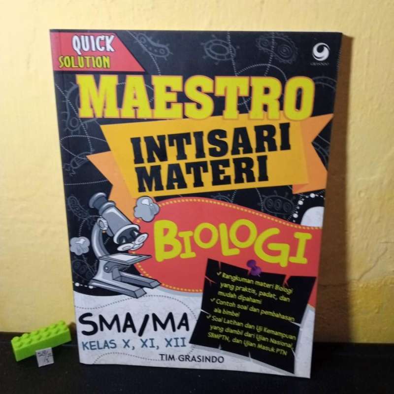 Jual quick solution maestro intisari materi biologi SMA MA kelas 10 11 12 di Seller e-book-e ...