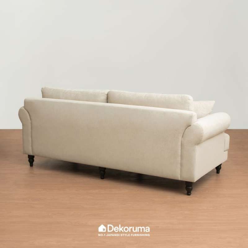 Promo Dekoruma Haiku Sofa Tamu Minimalis Japandi 3 Dudukan / Sofa 3 Seater Diskon 20% Di Seller ...