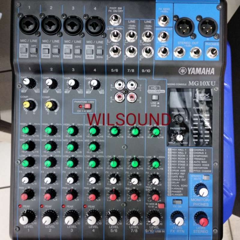 Promo Mixer Audio Yamaha Mg 10 Xu Diskon 23% Di Seller Biabia Store - Cengkareng Barat, Kota ...