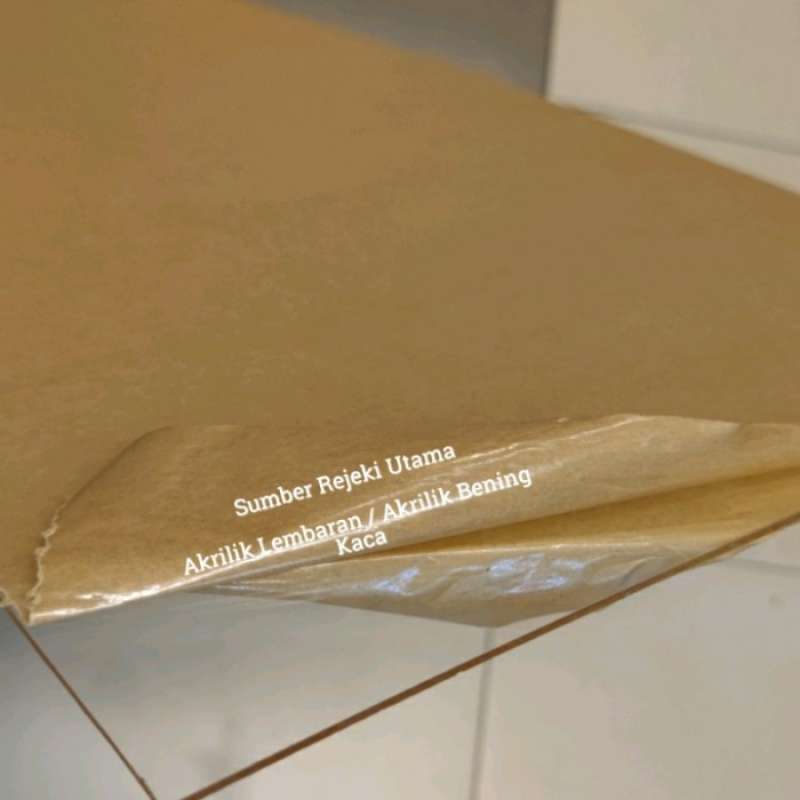 Promo Akrilik Lembaran Potongan 2mm x 50cm x 60cm / Akrilik Sheet ...