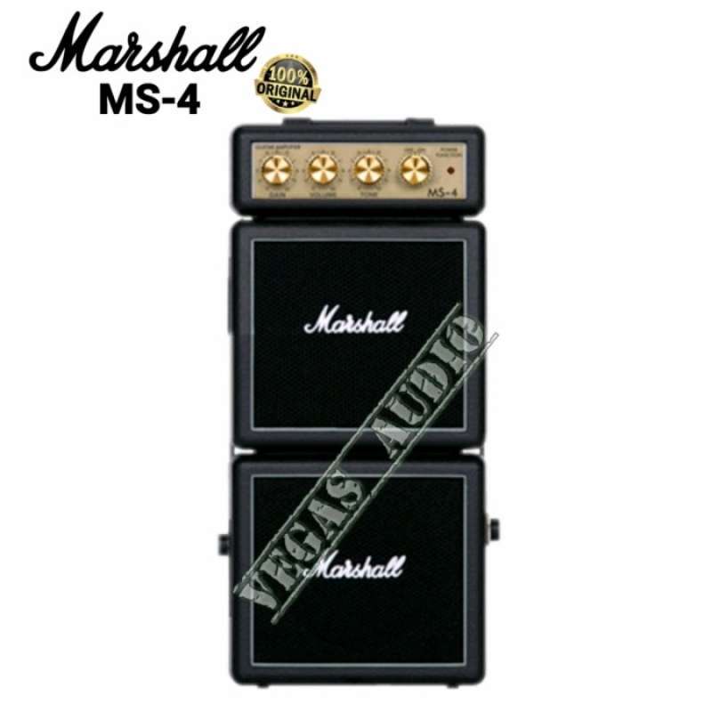 Promo MARSHALL MS4 MICRO STACK MINI GUITAR AMPLIFIER Diskon 23% di Seller Biabia Store ...