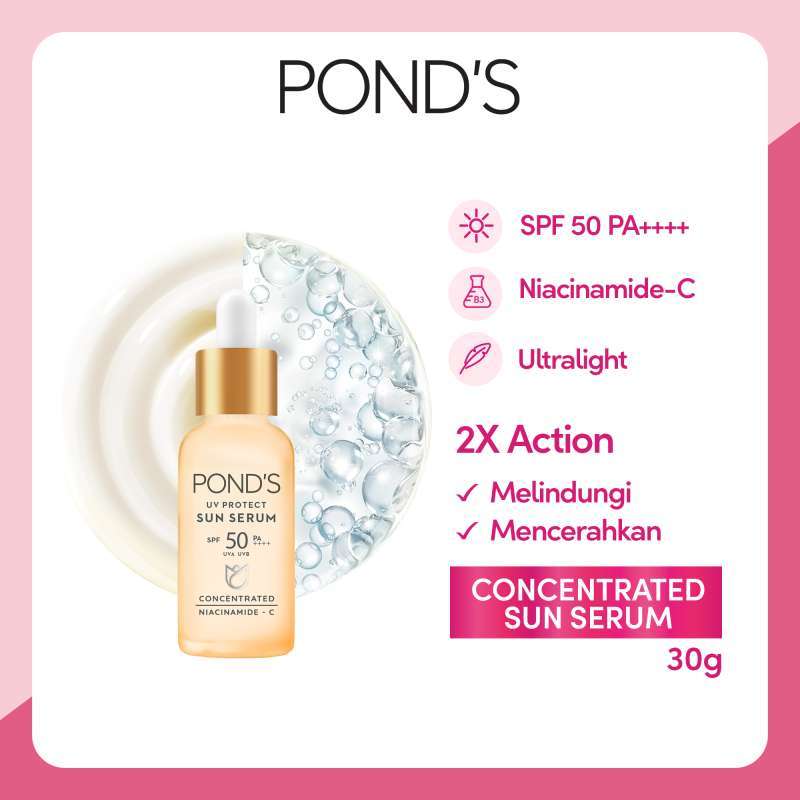 Jual Ponds Uv Protect Sun Serum Spf 50 Bottle 30g Di Seller Ponds ...